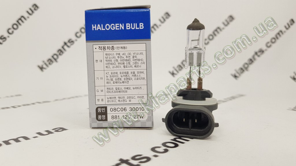 Купить Автолампа 12V 27W в противотуманную фару Г-образный цоколь ...