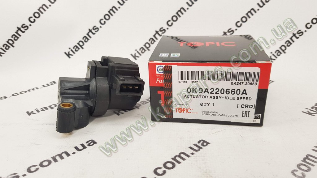 Купить Клапан холостого хода - 0K9A220660A - Clarus 2.0 Sephia 1.8 Rio ...