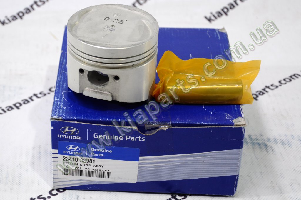 Купить Поршень (0,25) - 2341032981 - Sonata 89-98 2,0L SOHC. По лучшей ...