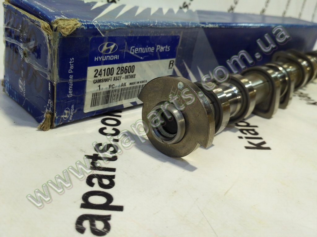 Купить Розподільчий вал двигуна впускний - 241002B600 - 1,6i Elantra 11 ...