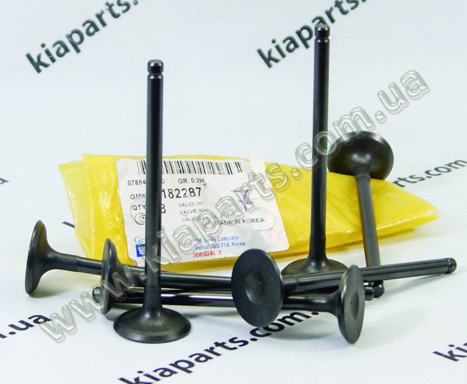 Купить Клапан впускной - 25192554 - Aveo Lacetti Nubira 1,4i. По лучшей ...