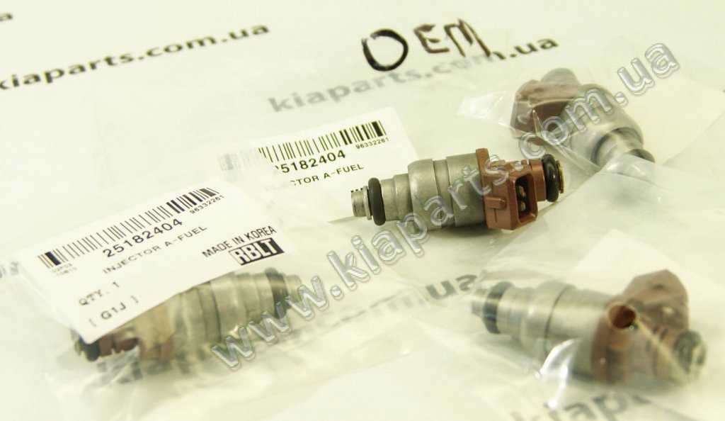 Купить Форсунка інжектора - 25182404 - Lacetti 03~ 1.4i 1.6i. По лучшей ...