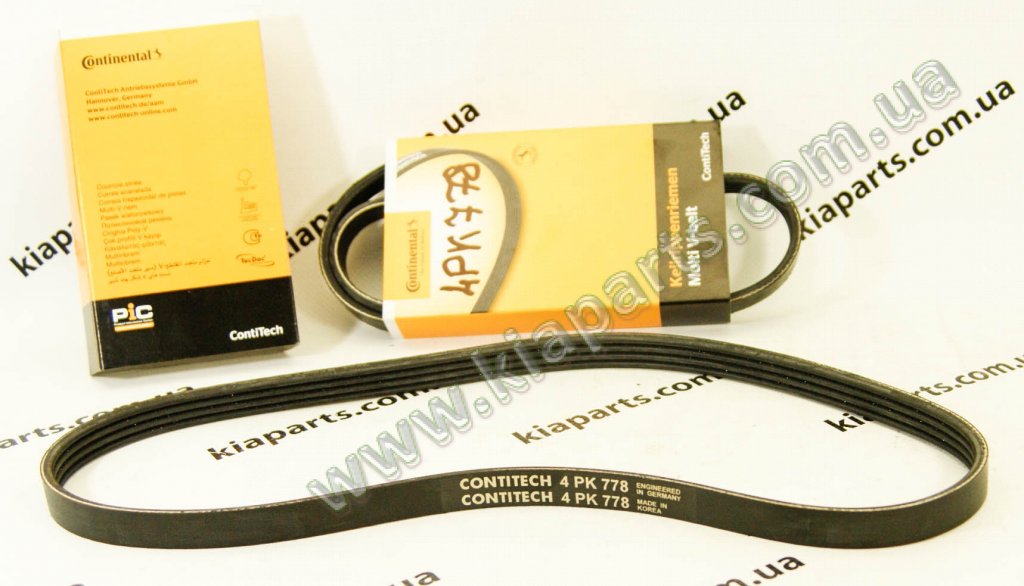 Купить Ремінь поліклиновий - 2521202551 - Picanto Getz 1,1L. По лучшей ...