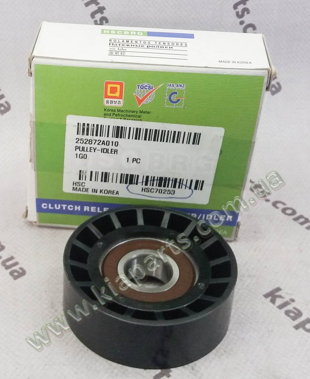 Купить Ролик заспокоєння ременя генератора - 252872A010 - Accent 06 ...