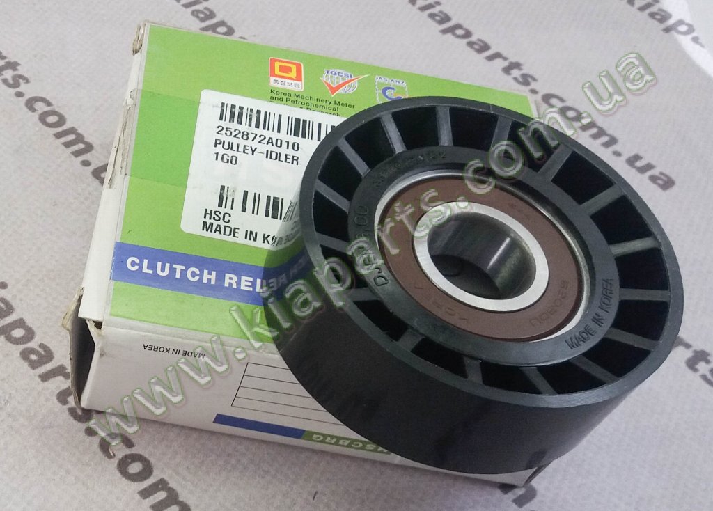 Купить Ролик заспокоєння ременя генератора - 252872A010 - Accent 06 ...