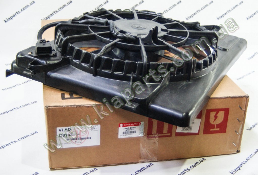 Купить Дифузор радіатора в зборі - HC253802H050 - Elantra 06~ 1.6L i30 ...
