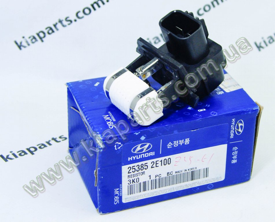 Купить Резистор вентилятора охолодження двигуна - 253852E100 - Univ. По ...