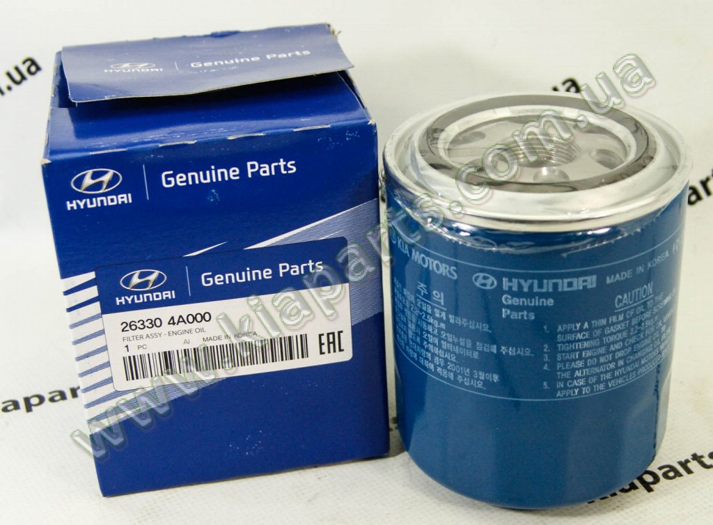 Купить Фільтр оливи - W93026 - H1 2015~ Sorento 2,5CRDI Pregio Besta H1 ...