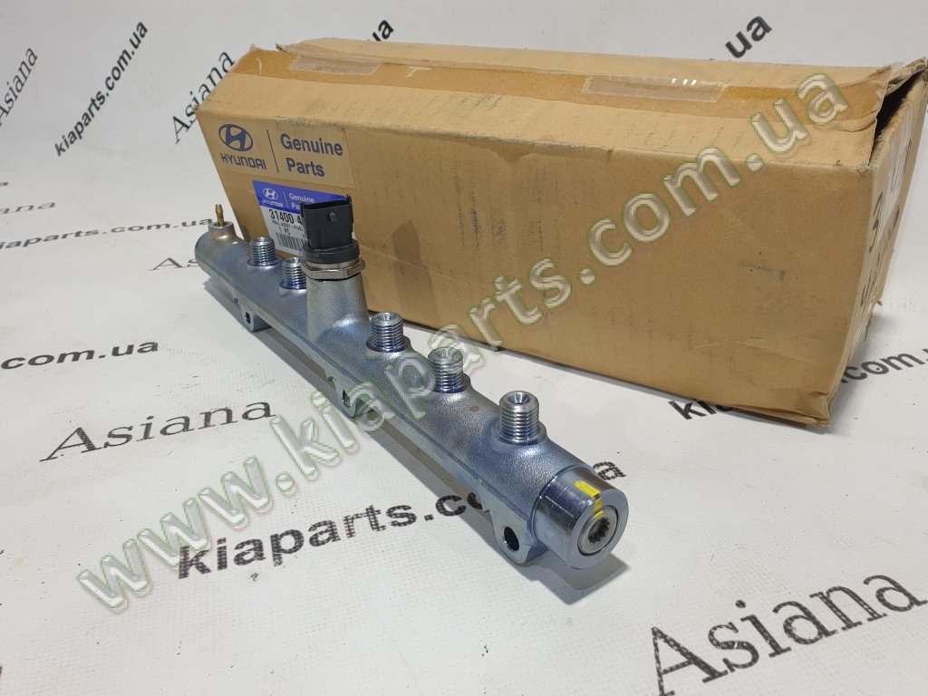 Купить Рампа паливна в зборі - 314004A010 - 2,5TDi H1 2006~ Sorento. По ...
