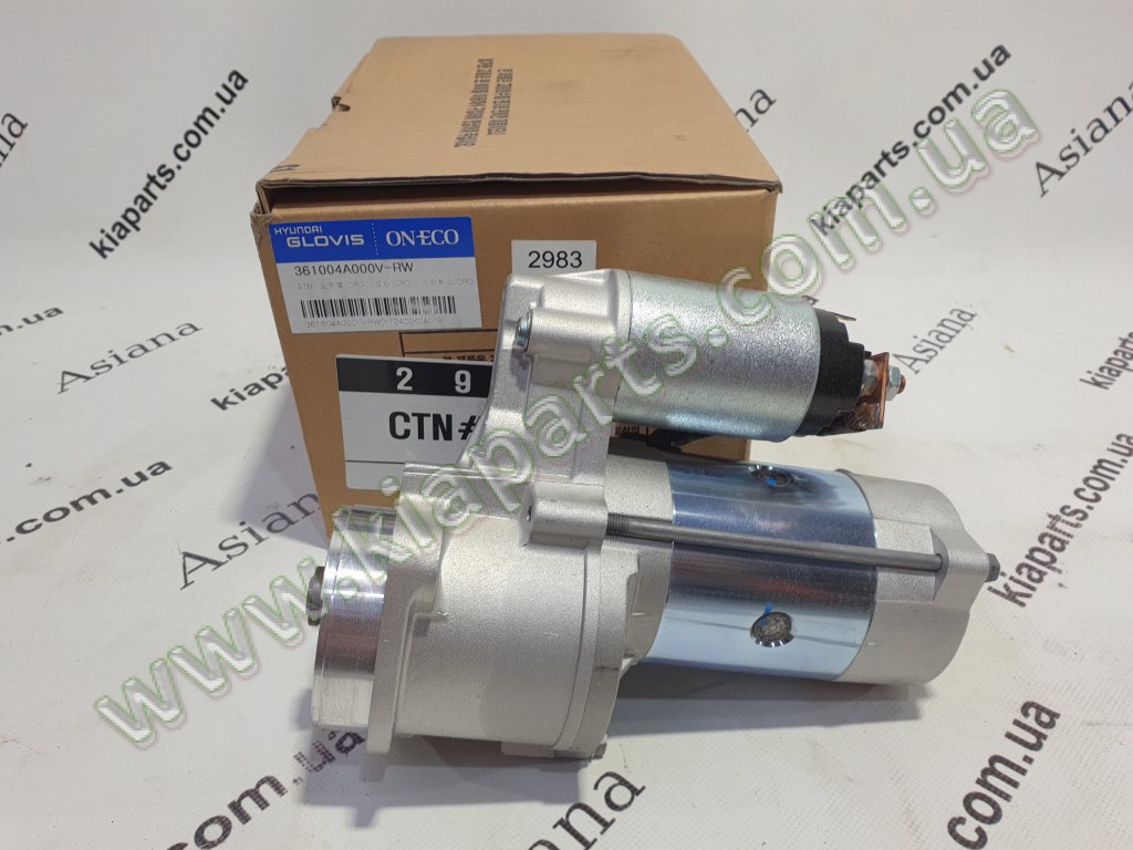 Купить Стартер (2.00kw) - 361004A010 - H-1 02~ 2,5TD Sorento 02~. По ...