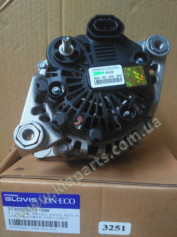 Купить Генератор - 3730025201 - Sonata NF 2,0L 2,4L Magentis 06~ Carens ...