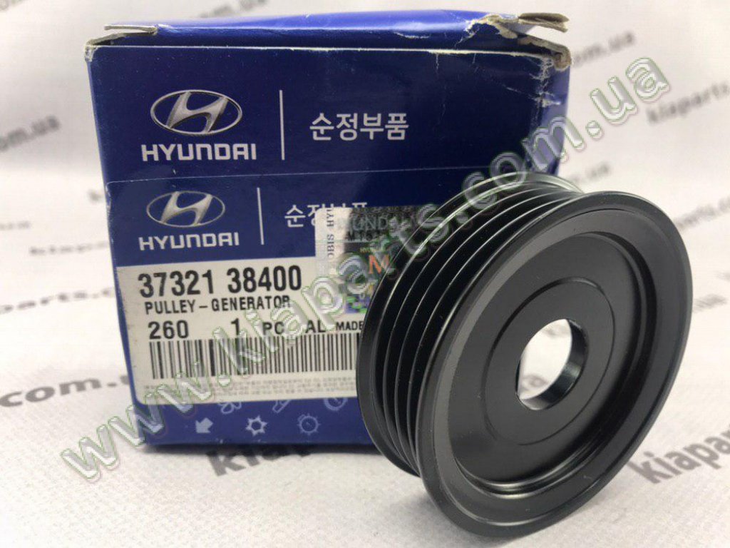 Купить Шкив генератора - 3732138400 - 2,4i Sorento 02-06 H-1 00~ Trajet ...