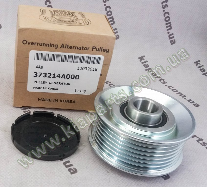 Купить Шкив генератора - 373224A001 - Sorento 2.5TD (D4CB) 04~. По ...
