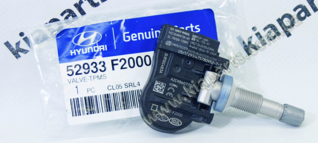 Придбати Датчик тиску в шинах - 52933F2000 - Elantra 15~. За найкращою ...