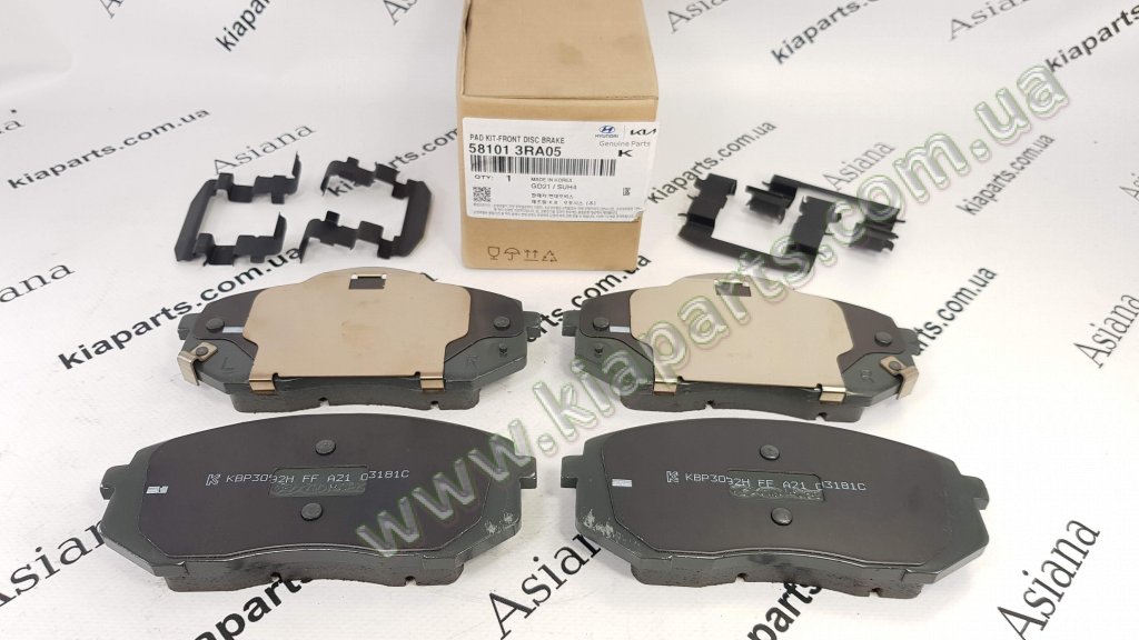 Купить Колодки гальмівні передні (диск) - 581012YA50 - HYUNDAI/KIA. По лучшей цене. KIAPARTS.COM.UA