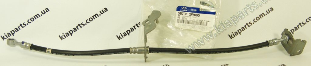 Придбати Шланг тормозной передний левый - 587312W000 - Santa Fe 12~. За ...