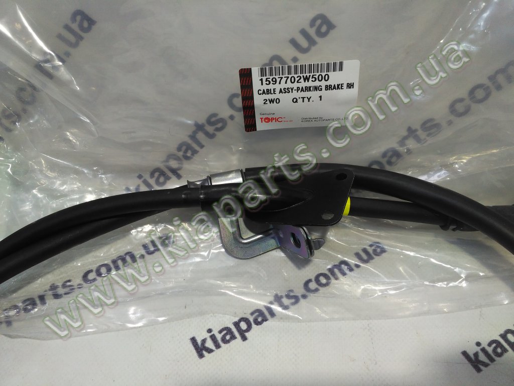 Купить Трос ручного гальма правий (диск) - 597702W500DS - Santa Fe 12 ...