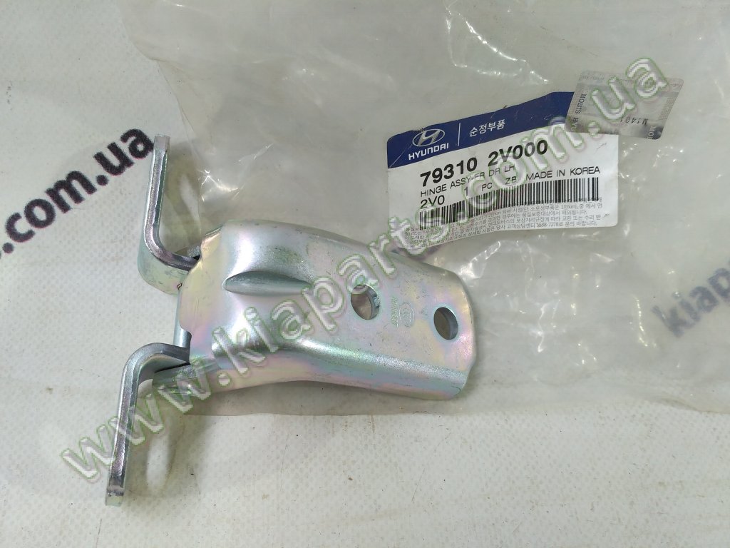 Придбати Петля двери передней левой (верхняя) - 793102V000 - Veloster ...