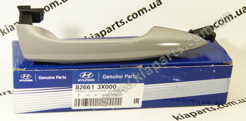 Придбати Ручка дверная передняя правая наружная - 826613X000 - Elantra ...