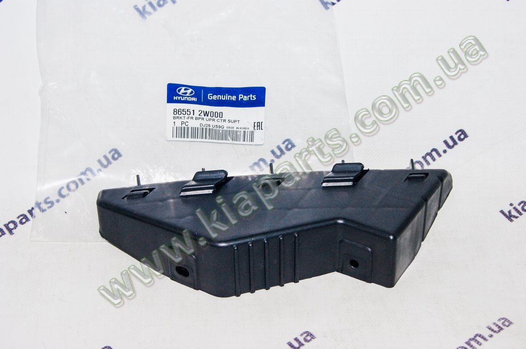 Придбати Кронштейн бампера переднього лівий - 865512W000 - Santa Fe 12 ...