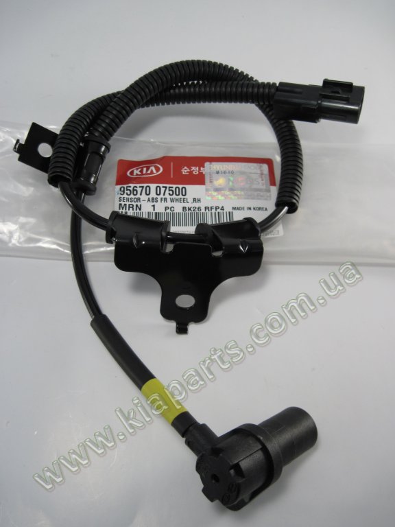 Купить Датчик ABS передний правый - 9567007500 - Picanto 08~. По лучшей ...