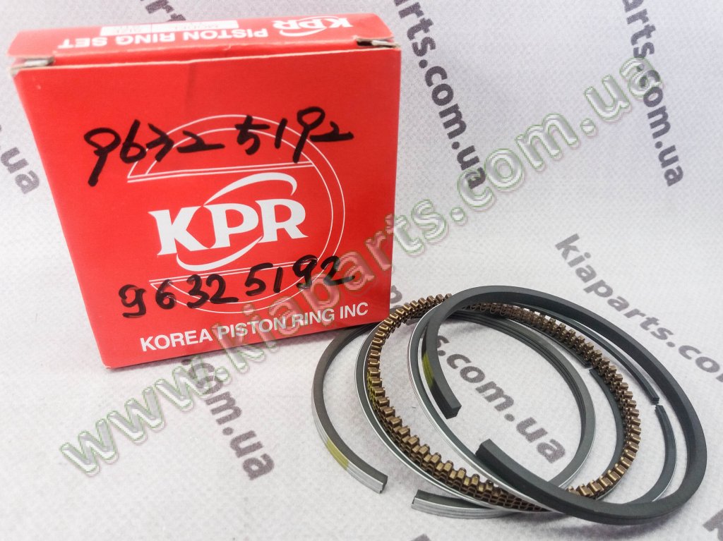 Купить Кільця поршневі (STD) (НА ОДИН ЦИЛІНДР) - 96325192 - Aveo Matiz ...