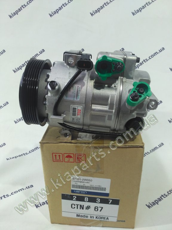 Купить Компрессор кондиционера - 977012W000 - SantaFe 12~. По лучшей ...