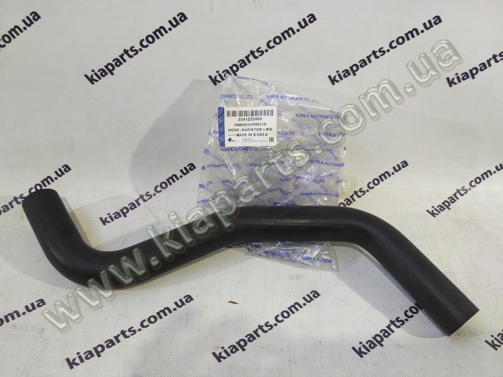 Купить Патрубок радіатора охолодження нижній - 254122D000 - Elantra 00 ...